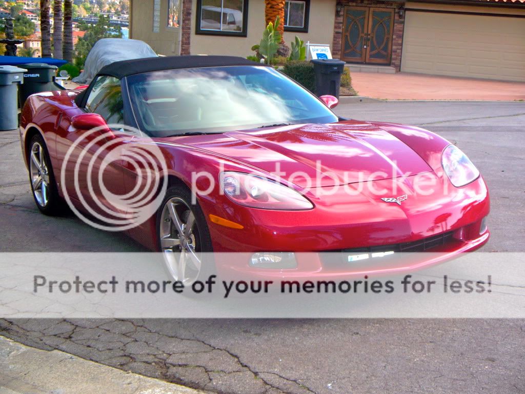 F/S 2008 Corvette Convertible Crystal Red (NEW PICS) - CorvetteForum ...