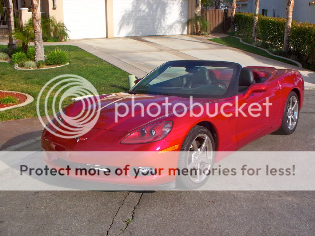 F/S 2008 Corvette Convertible Crystal Red (NEW PICS) - CorvetteForum ...