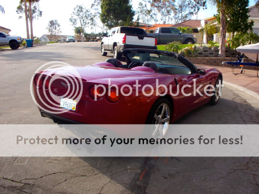 F/S 2008 Corvette Convertible Crystal Red (NEW PICS) - CorvetteForum ...